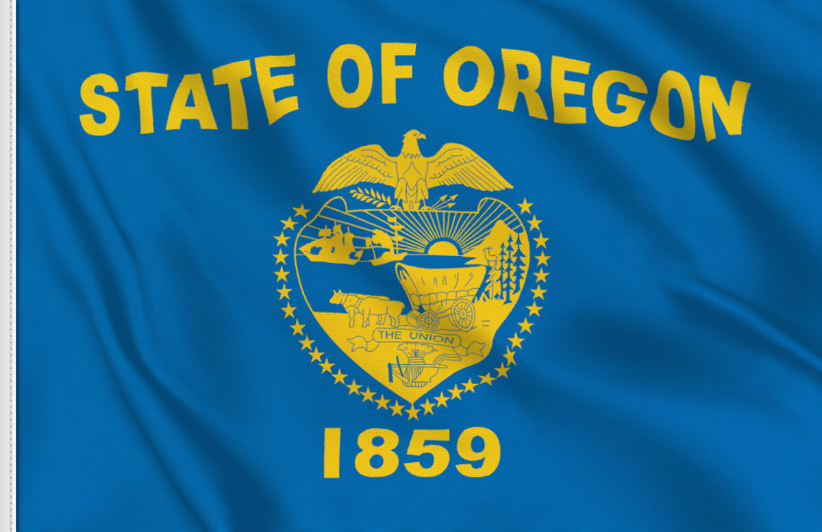 Bandiera Oregon in vendita, bandiera dell'Oregon