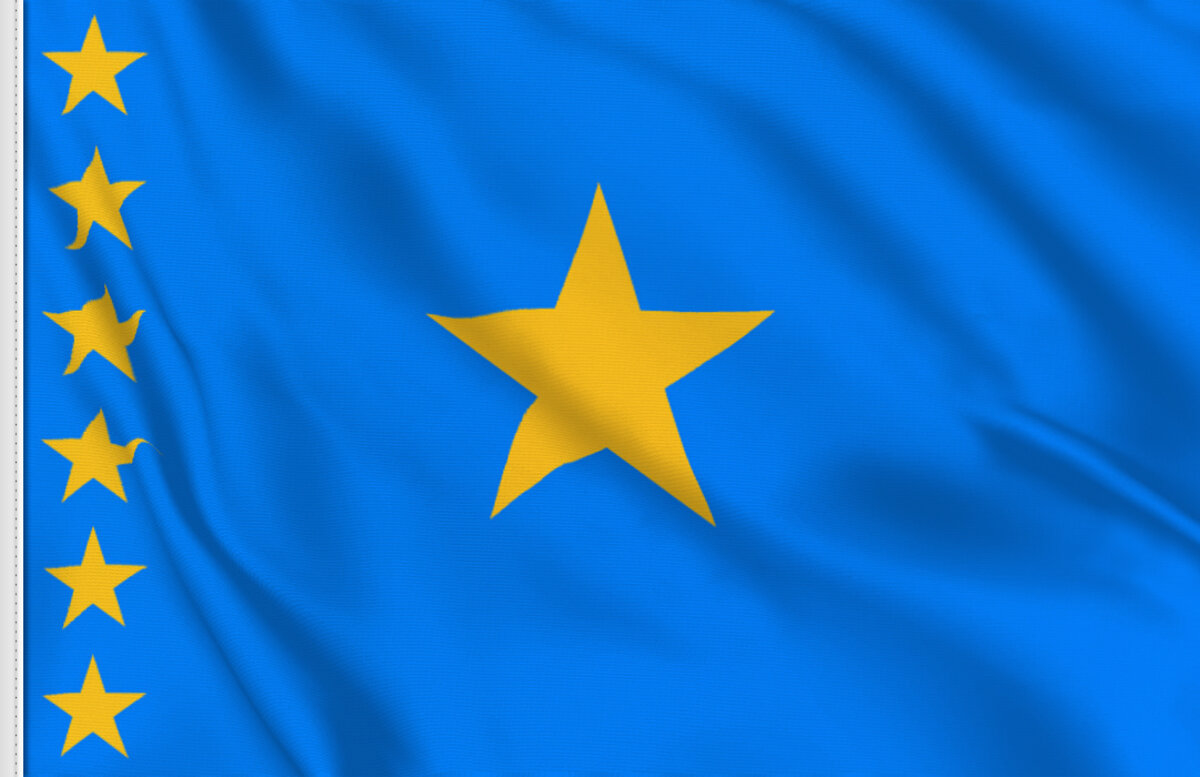 bandiera storica della Repubblica Democratica del Congo.