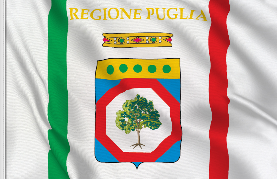 le bandiere delle 20 regioni d'Italia, bandiere regionali.